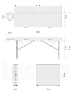 Sirius SPA (80)cm Largura